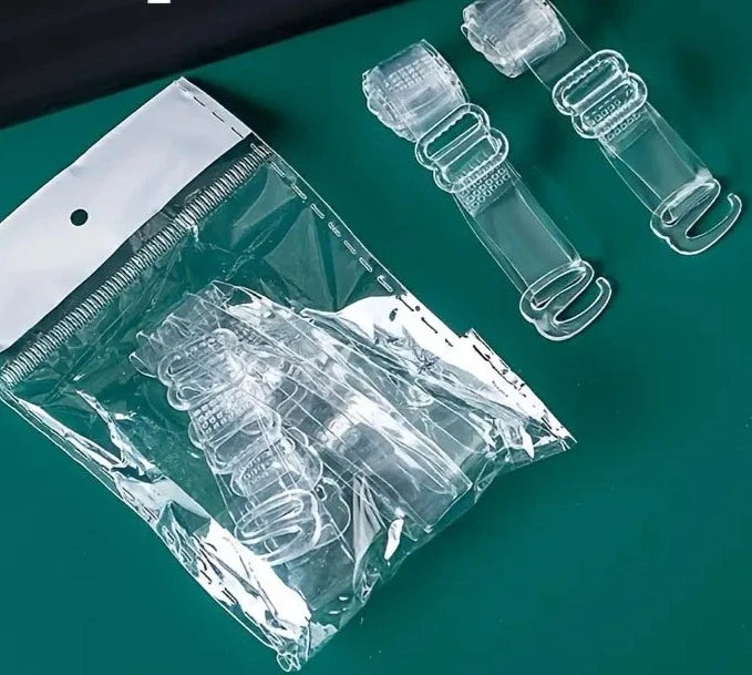 Transparent Shoulder Straps for Bras or Body Liners — Spectrum Movement