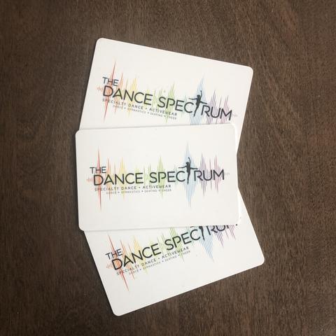 Dance Spectrum Gift Card — Spectrum Movement