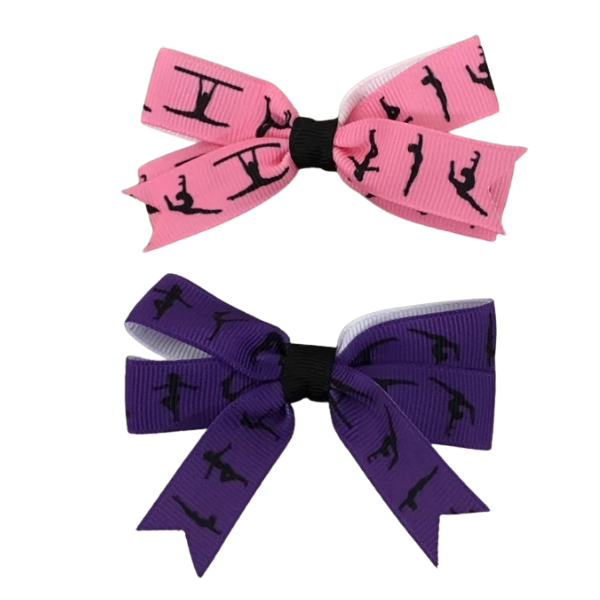 Gymnastics Hair Bows — Spectrum Movement